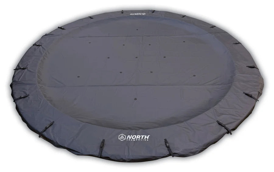 NORTH® In Ground 14 Foot Round Trampoline Cover – Marin Backyards